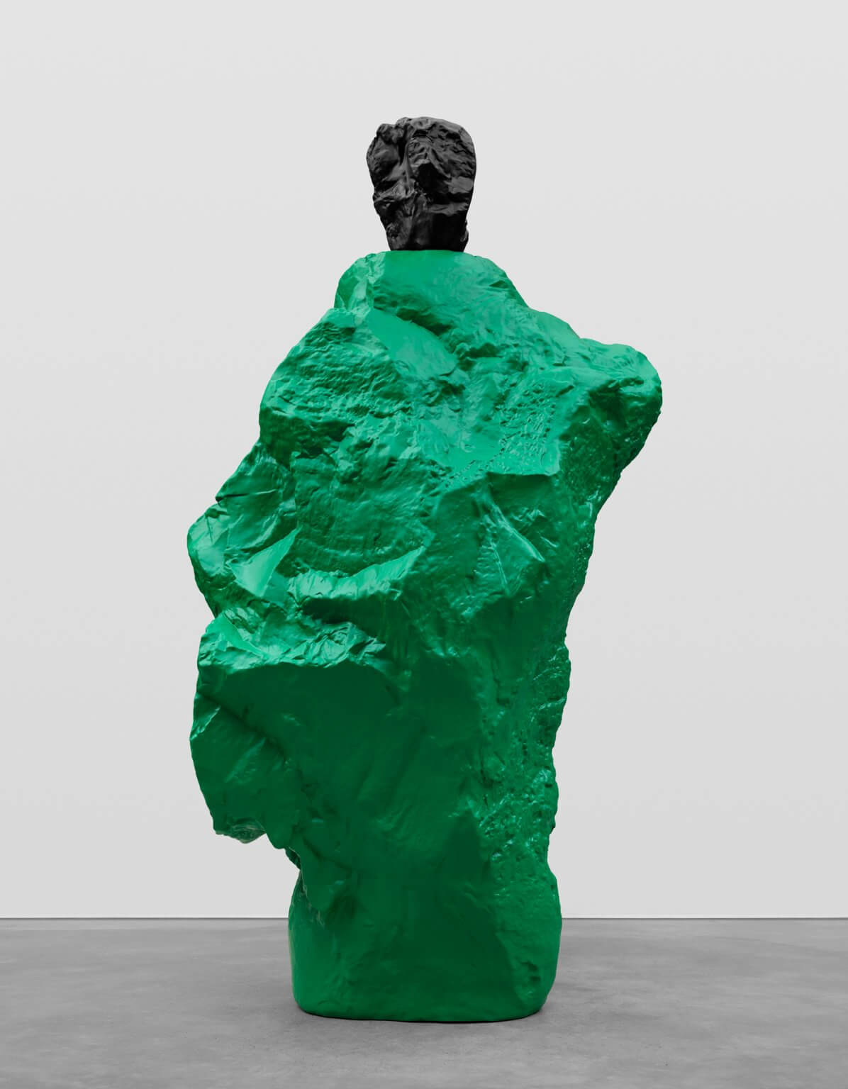 black green monk | UGO RONDINONE