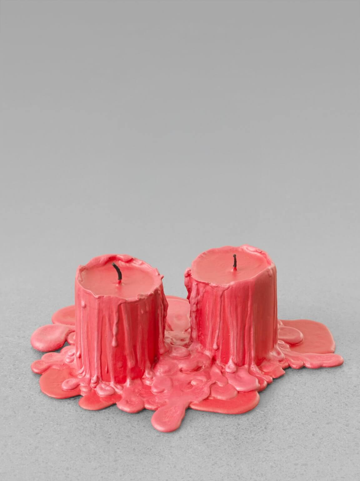 still.life. (ruby red candle) | UGO RONDINONE
